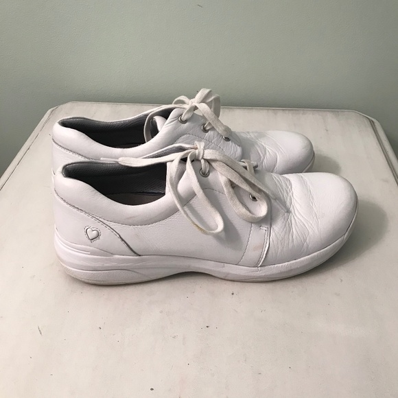 Nurse Mates | Shoes | Nurse Mates Corby White Leather Shoes | Poshmark